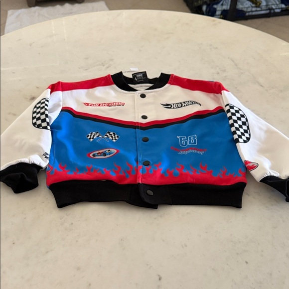 Original hot wheels | Jackets & Coats | Kids Racing Jacket Red Blue ...